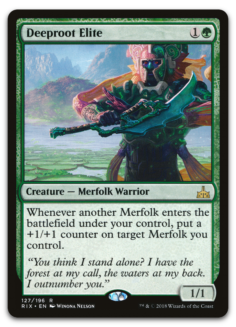 Deeproot Elite (Rivals of Ixalan) – Cardboard Champion